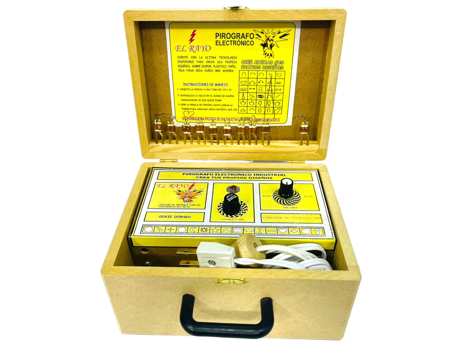 PIROGRABADOR INDUSTRIAL 10 PUNTAS